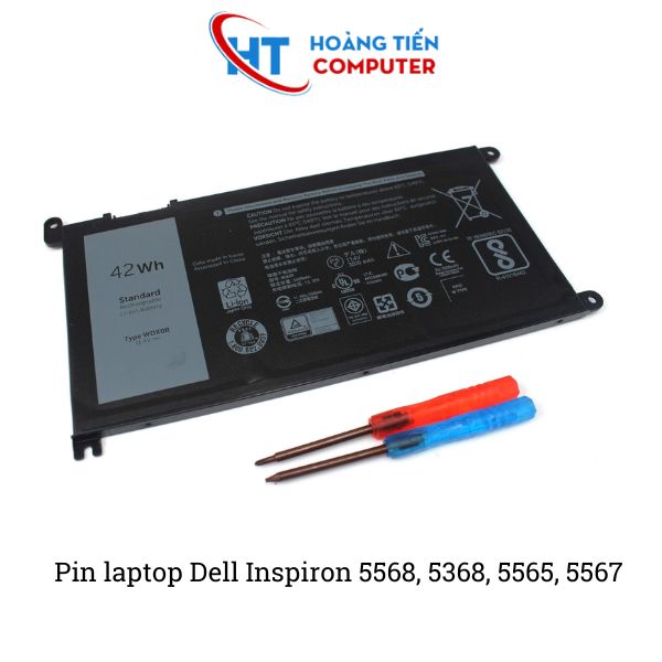 Pin laptop Dell Inspiron 5568, 5368, 5565, 5567 chính hãng